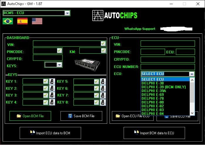 GM AutoChips BLACK V1.87 – OBDbytes for Car Chip Tuning