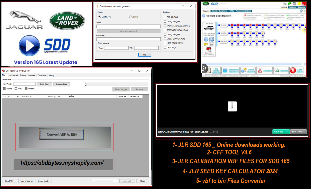 🏴‍☠️*JLR SDD FULL PACKAGE (Latest Updates)*🏴‍☠️ – OBDbytes for Car Chip ...