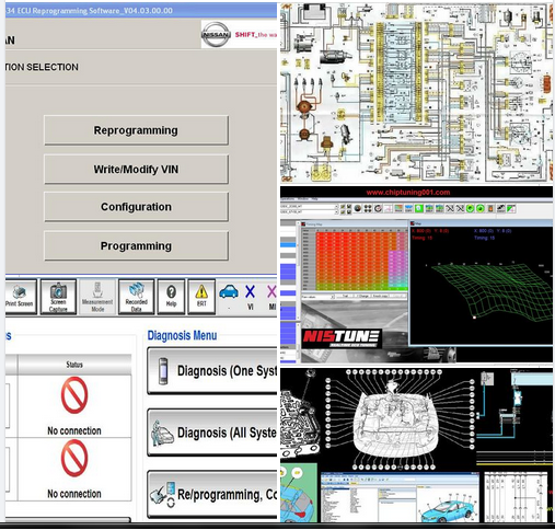 Full Nissan Package Software and Reprogramming, NERS+Calibration files ...